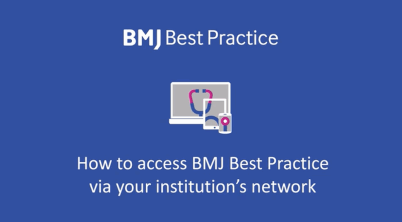 HSE - BMJ Group access