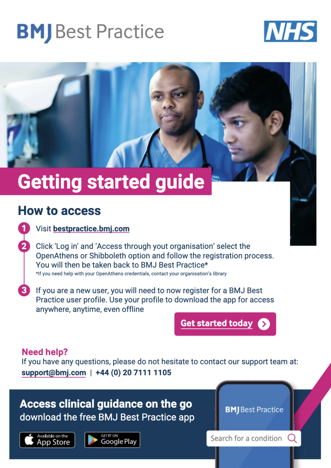 NHSE - BMJ Group access
